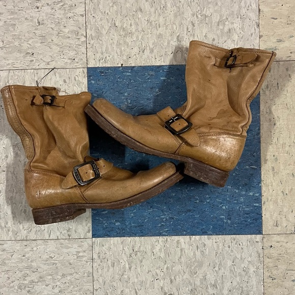 Frye | Shoes | Frye Company Veronica Short Utility Boot | Poshmark